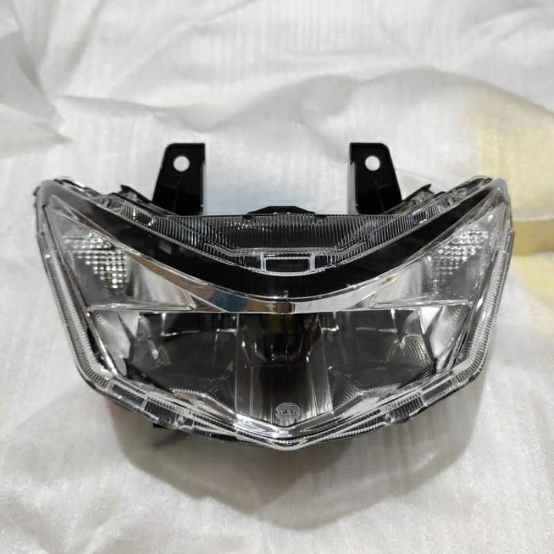 Jual Reflektor headlamp assy lampu depan beat esp new eco street led ...