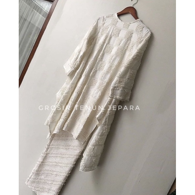 Jual SET ROK SPAN KEBAYA TENUN BULU VISCOSE PREMIUM | Shopee Indonesia