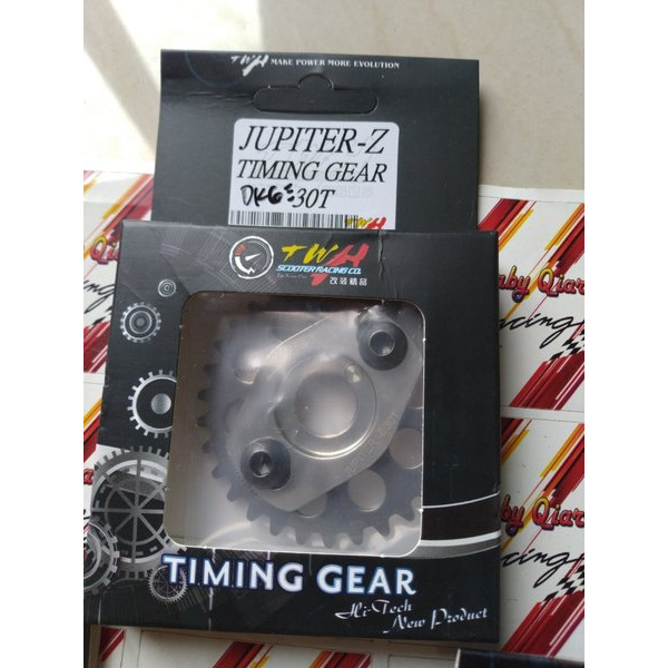 Jual GIGI SENTRIK GESER TIMING GEAR ADJUSTABLE TWH RACING TIGER 34 T MX 38 T JUPITER Z 30 T MATA ...