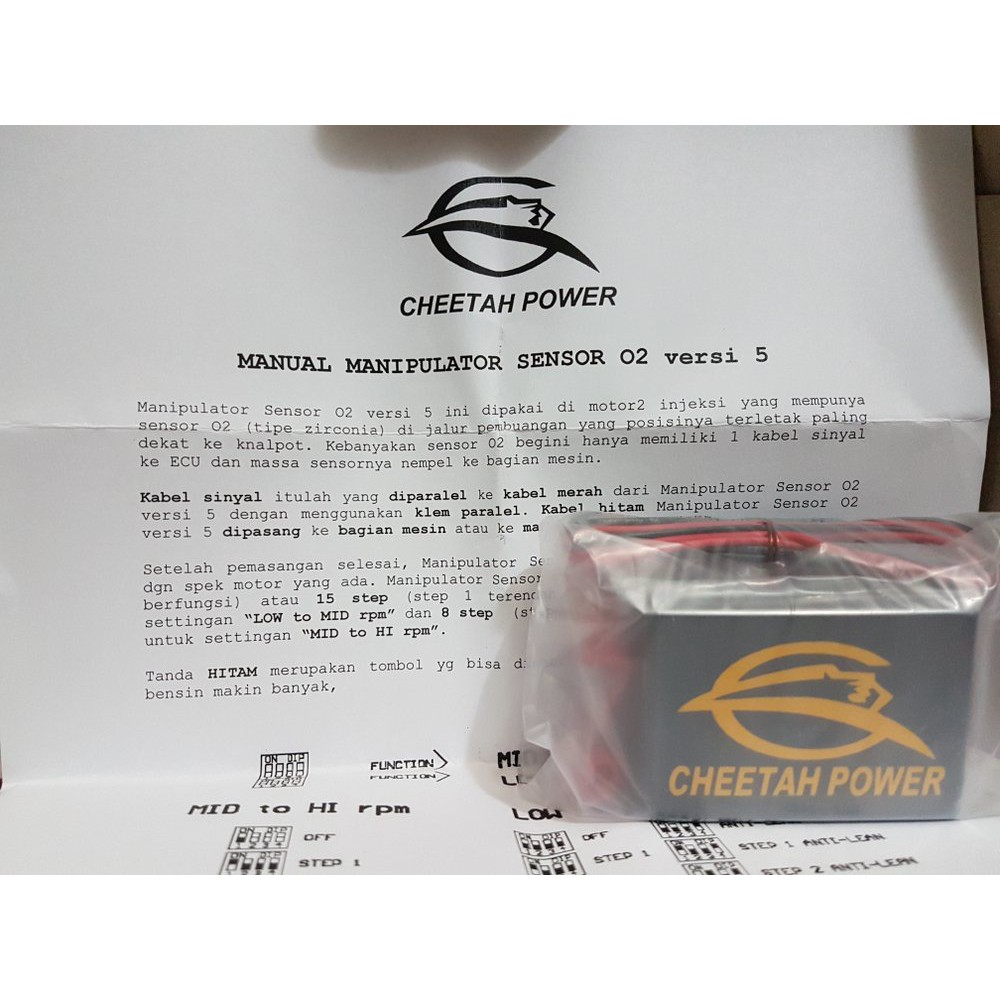 Jual BARU O2 Sensor Manipulator Cheetah Power v3s | Shopee Indonesia