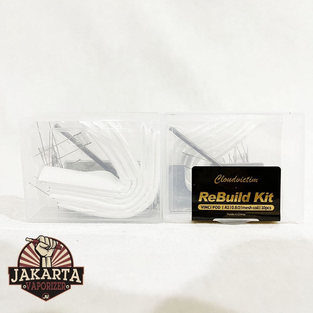 Jual [CV] CV RBK VINCI POD 0.8 OHM CLOUD VICTIM RBK REBUILD KIT ...