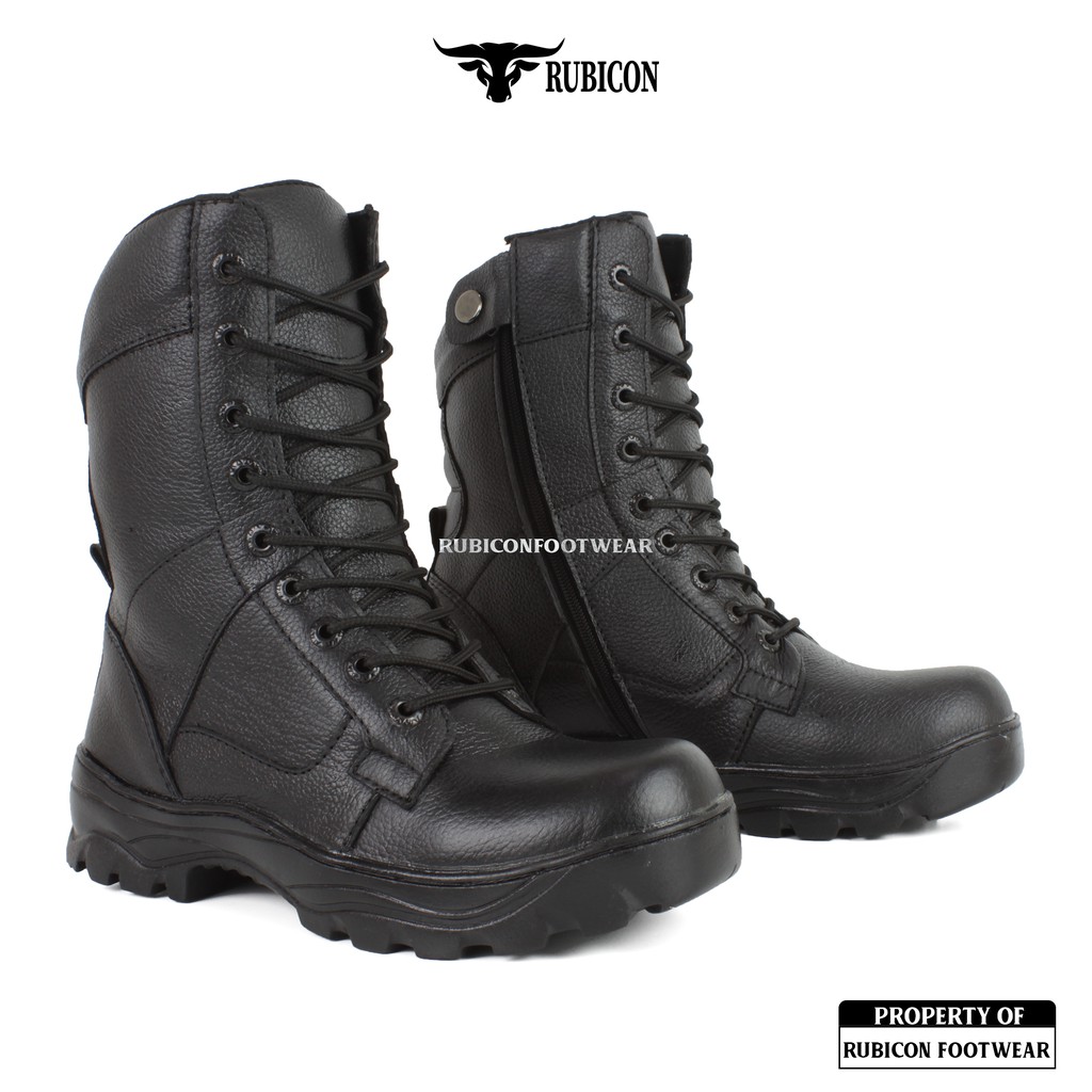 Jual SEPATU ORIGINAL RUB TRACK / RUBICON - BOOTS PRIA PDL SAFETY KULIT ...