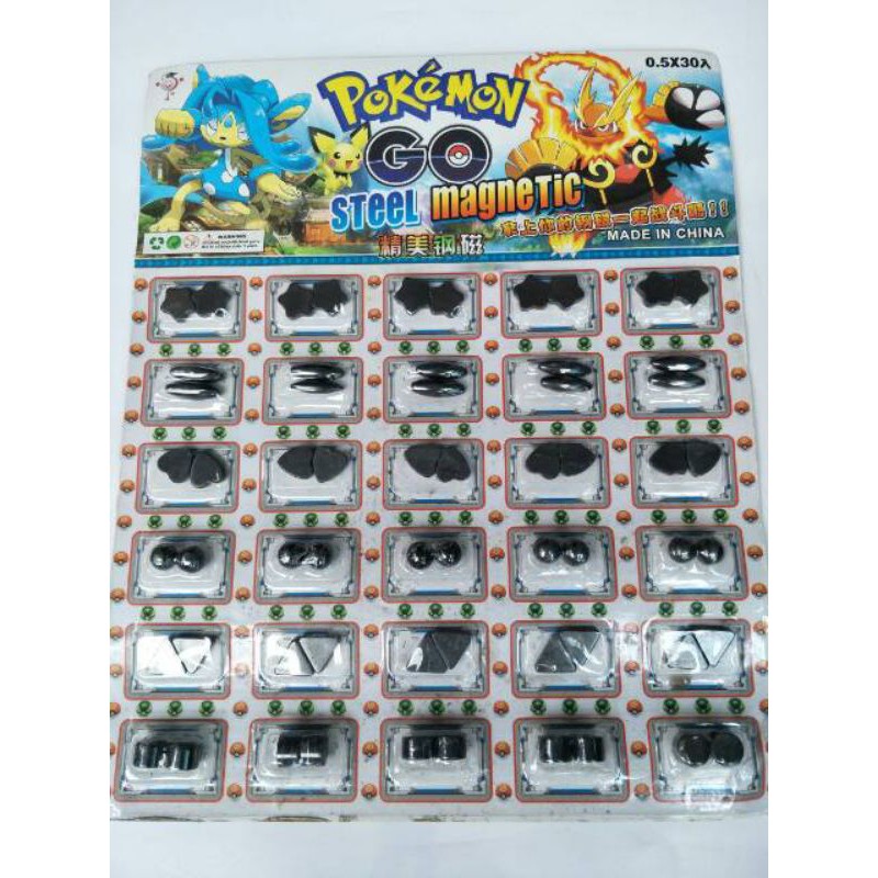 Jual Magnet Shape/ Bentuk Hati Bintang Bulat Mainan Anak Murah | Shopee ...