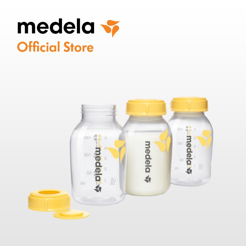 Jual Botol ASI | Medela Botol ASI (150ml x3 pcs) | Breastfeeding Bottle ...
