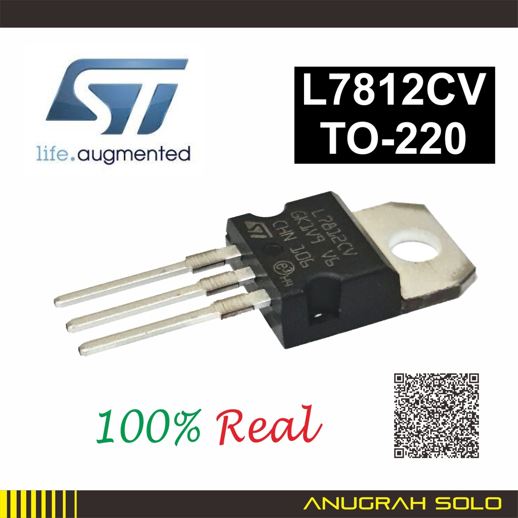 Jual Voltage Regulator 12V L7812CV L7812 TO-220 12V 7812 L 7812 | Shopee Indonesia
