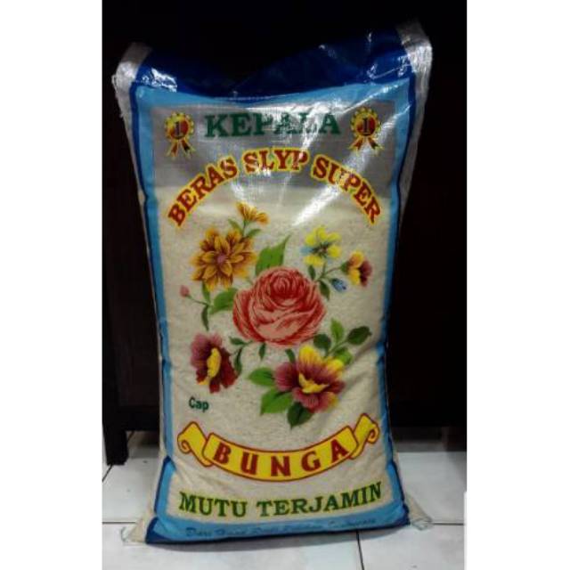 Jual Beras Bunga Cap Kepala Slyp super 20 kg | Shopee Indonesia