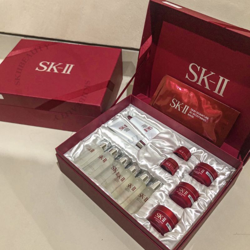 Jual SKII SK II SK-II Paket Pitera Skinpower + 3D Mask | Shopee Indonesia