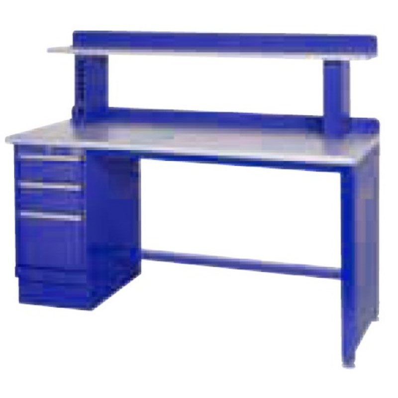 Jual Meja Kerja Workstation 1500x600x1300mm 3 Laci | Shopee Indonesia