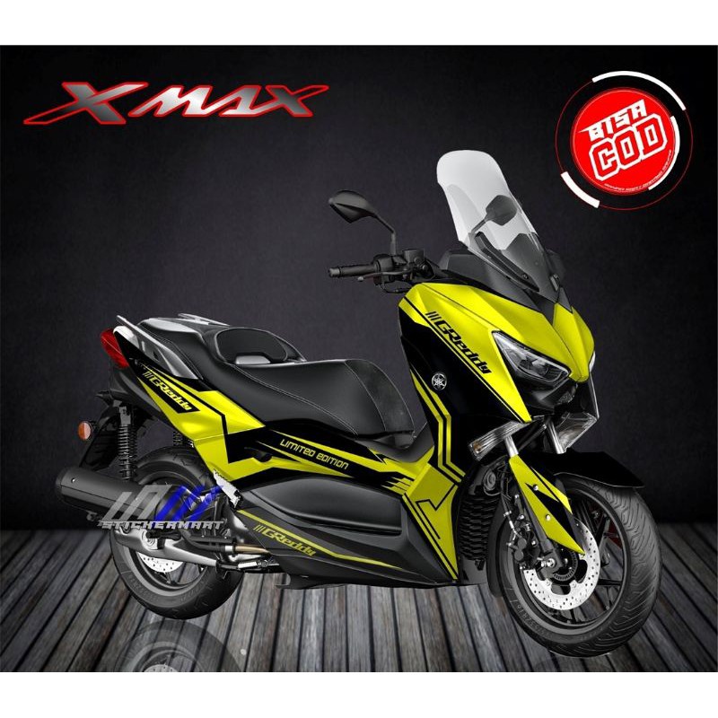 Jual STICKER DECAL YAMAHA XMAX GREEN STABILO LIMITED EDITION | Shopee ...