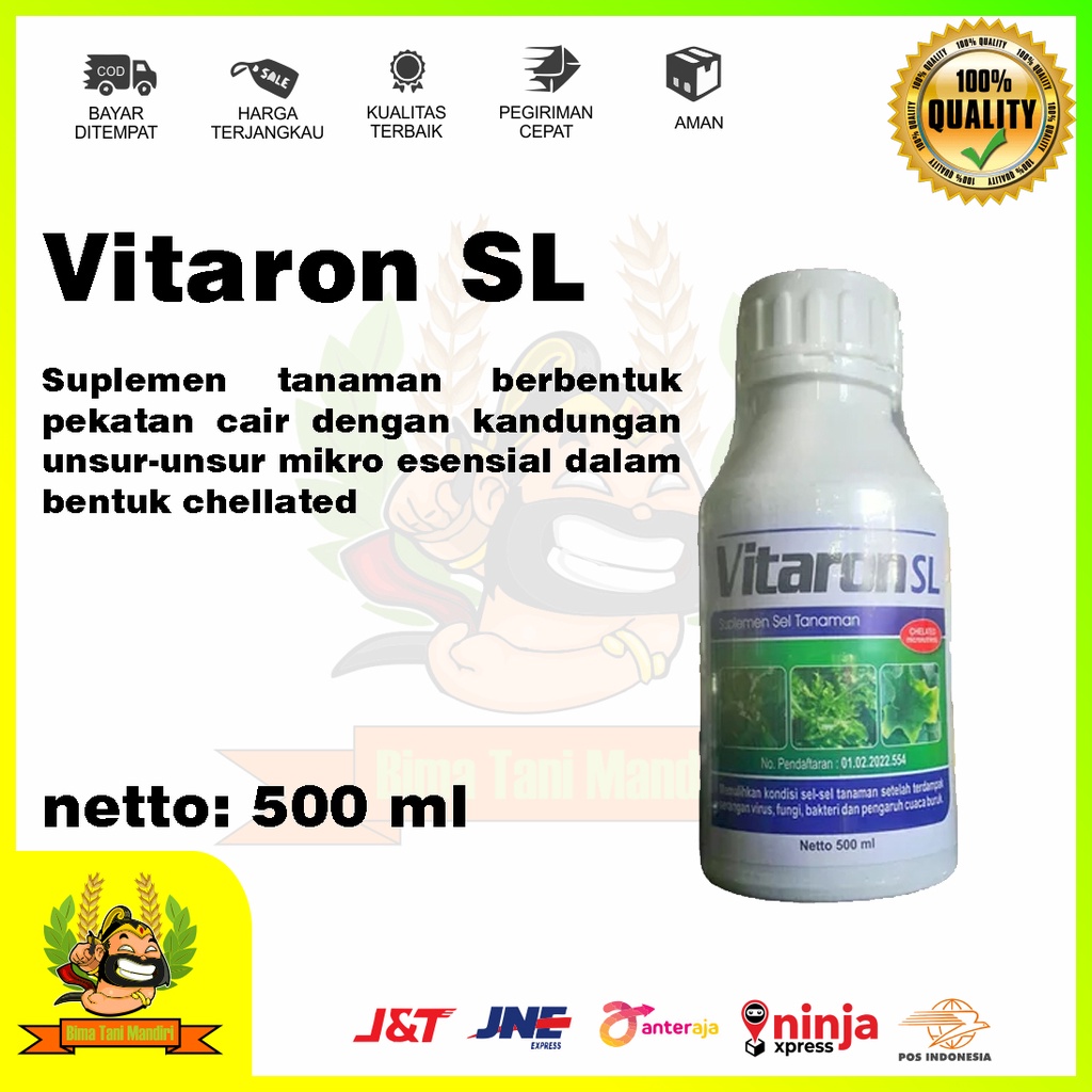 Jual Vitaron 500 ml Pupuk Suplemen Tanaman | Shopee Indonesia