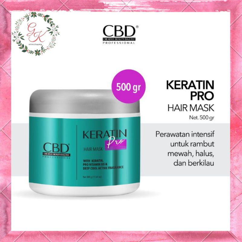 Jual CBD Keratin Pro Daily Mask 500 g | Shopee Indonesia