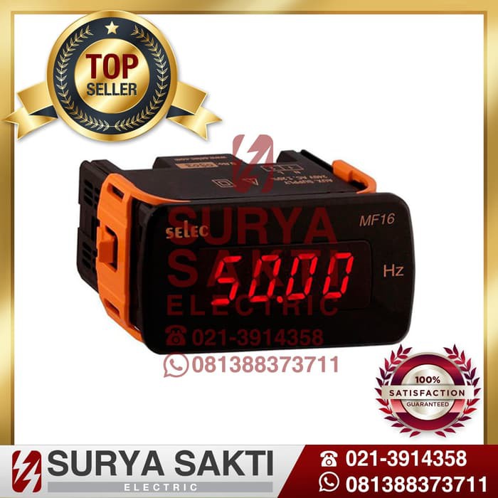 Jual DIGITAL LED HZ METER MF16 SELEC RELAY KONTROL DIGITAL FREQUENCY ...
