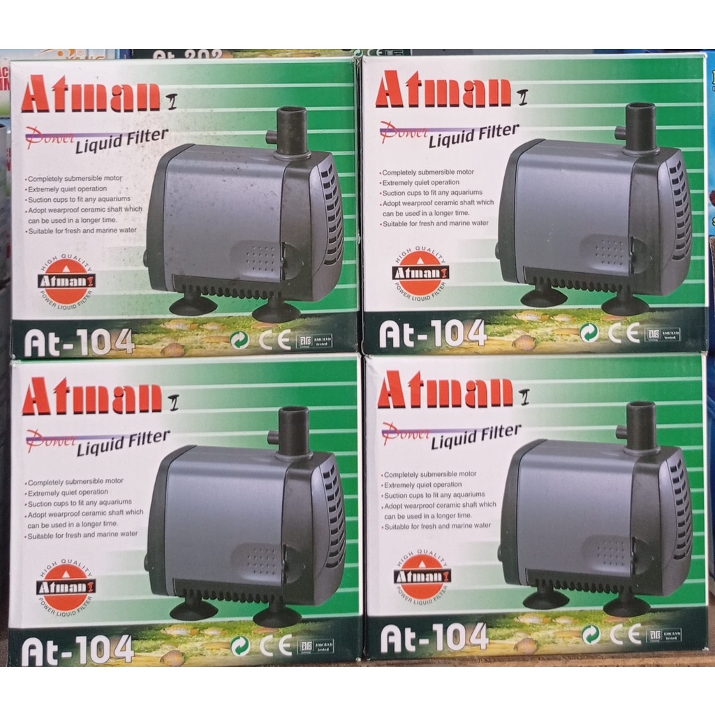 Jual ATMAN AT-104 Pompa Celup Air Aquarium / Kolam Water Pump ATMAN 104 ...