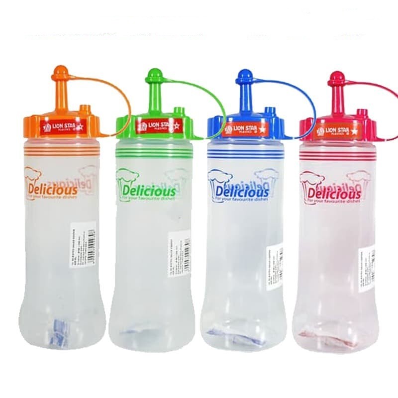 Jual Lion Star Botol Bottle Tempat Saos Kecap Plastik Resto Cafe TS-50 ...