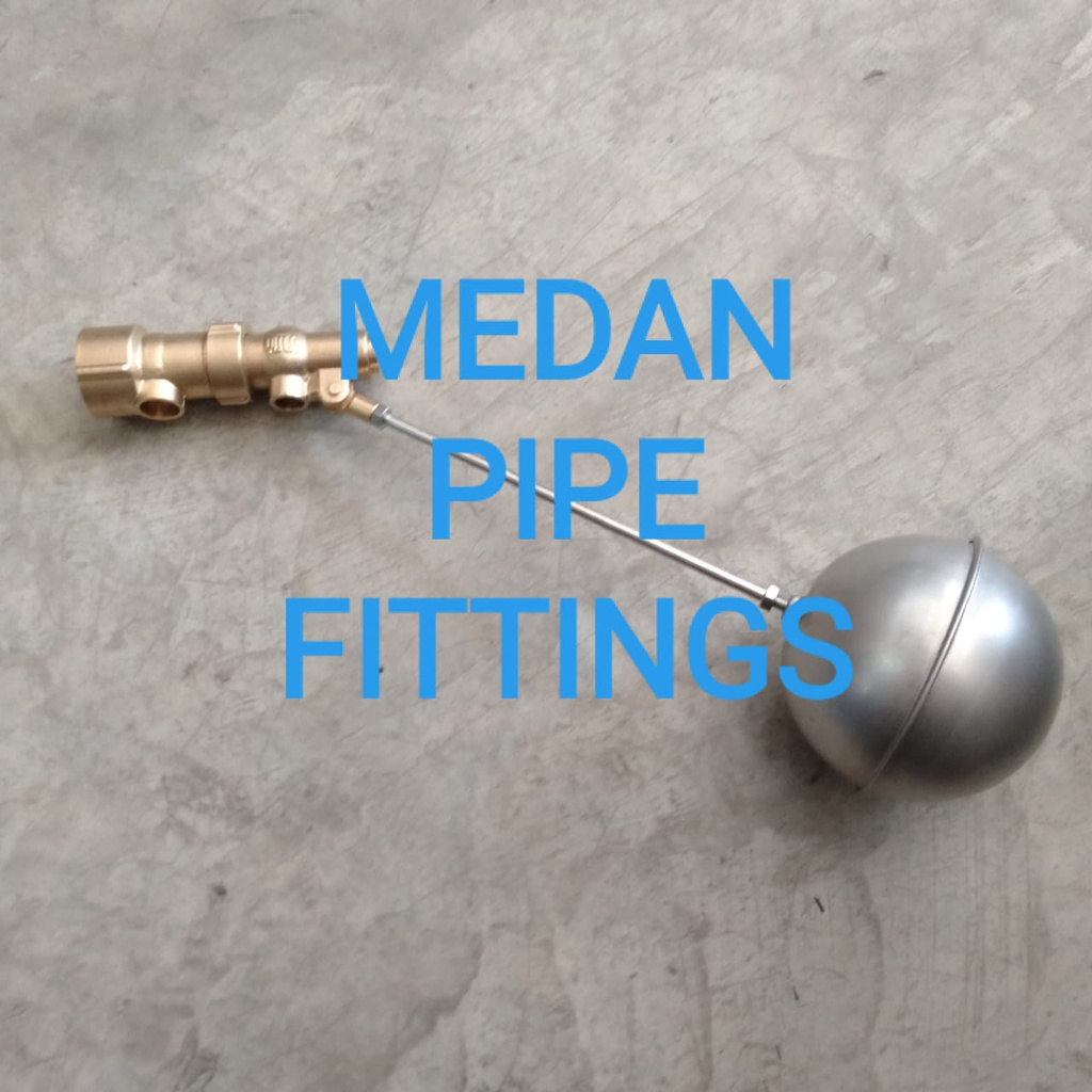 Jual Floating Valve Yuta 1-1/2" Pelampung Stainless ss Bola Ball Tandon ...