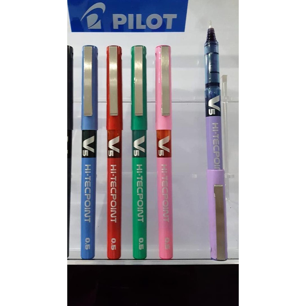 Jual Pilot Hi-Techpoint BX-V5 / Pulpen seri "V" ♀ | Shopee Indonesia