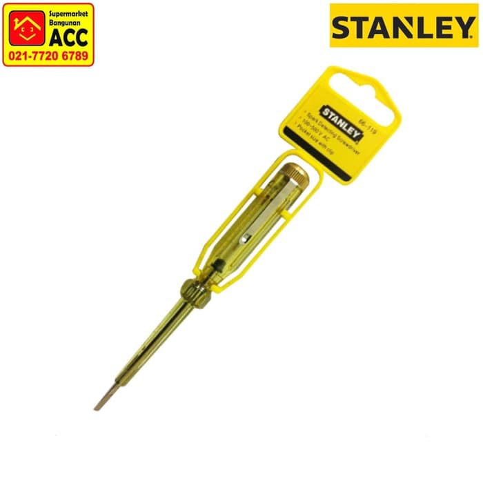 Jual Stanley 66-119 Spark Testing 150mm / Tespen / Testpen AC 100-500 V ...