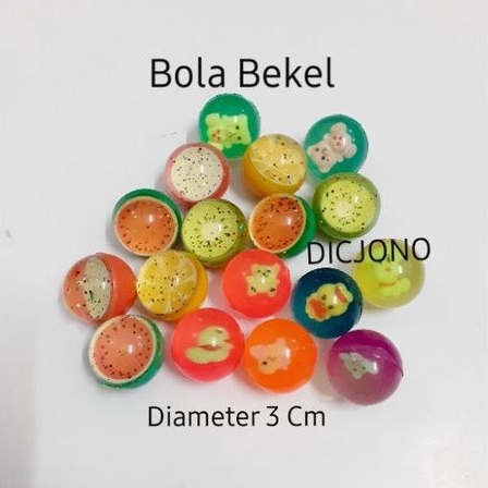 Jual Bola Bekel 3 Cm Karakter Buah - Buahan | Shopee Indonesia