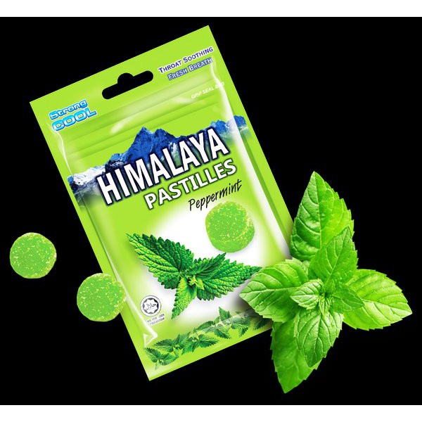 Jual Permen Himalaya Pastilles Peppermint 25gr Mint | Shopee Indonesia