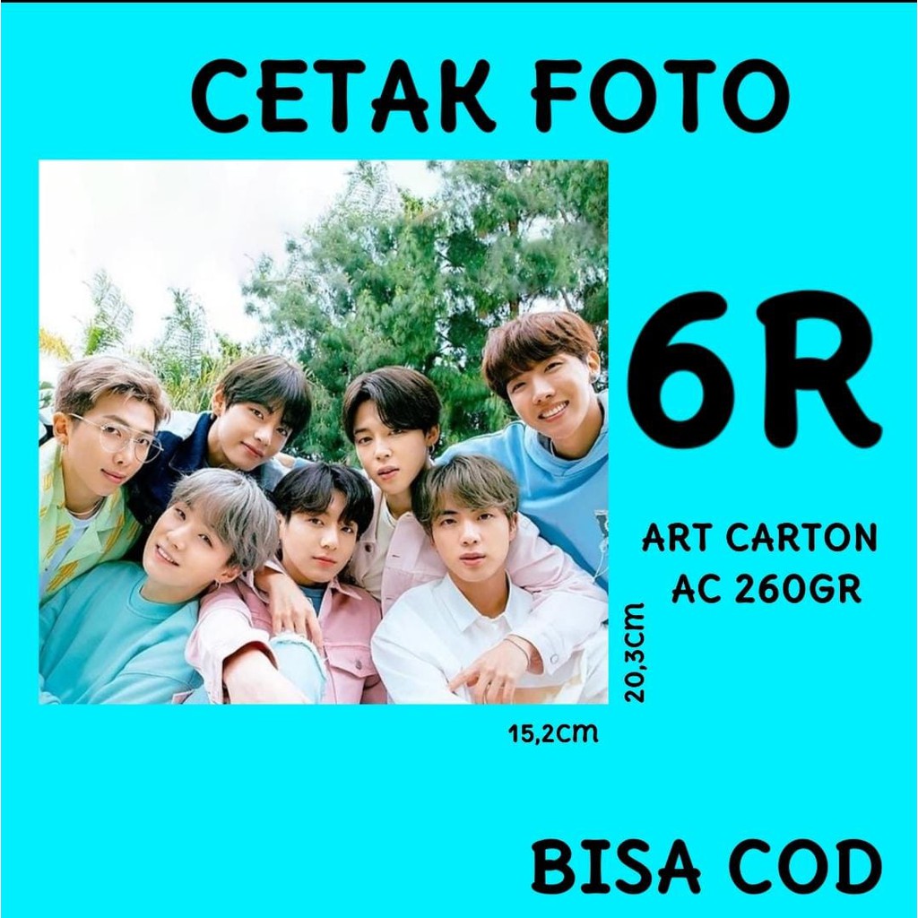 Jual CETAK FOTO UKURAN 6R MURAH TERLARIS(ISI 4 LEMBAR) | Shopee Indonesia