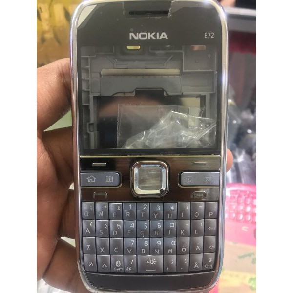 Jual TERBARU Casing Nokia Qwerty E72 Fullset Silver Keypad Arab Original Cina STOK TERBATAS stok ...
