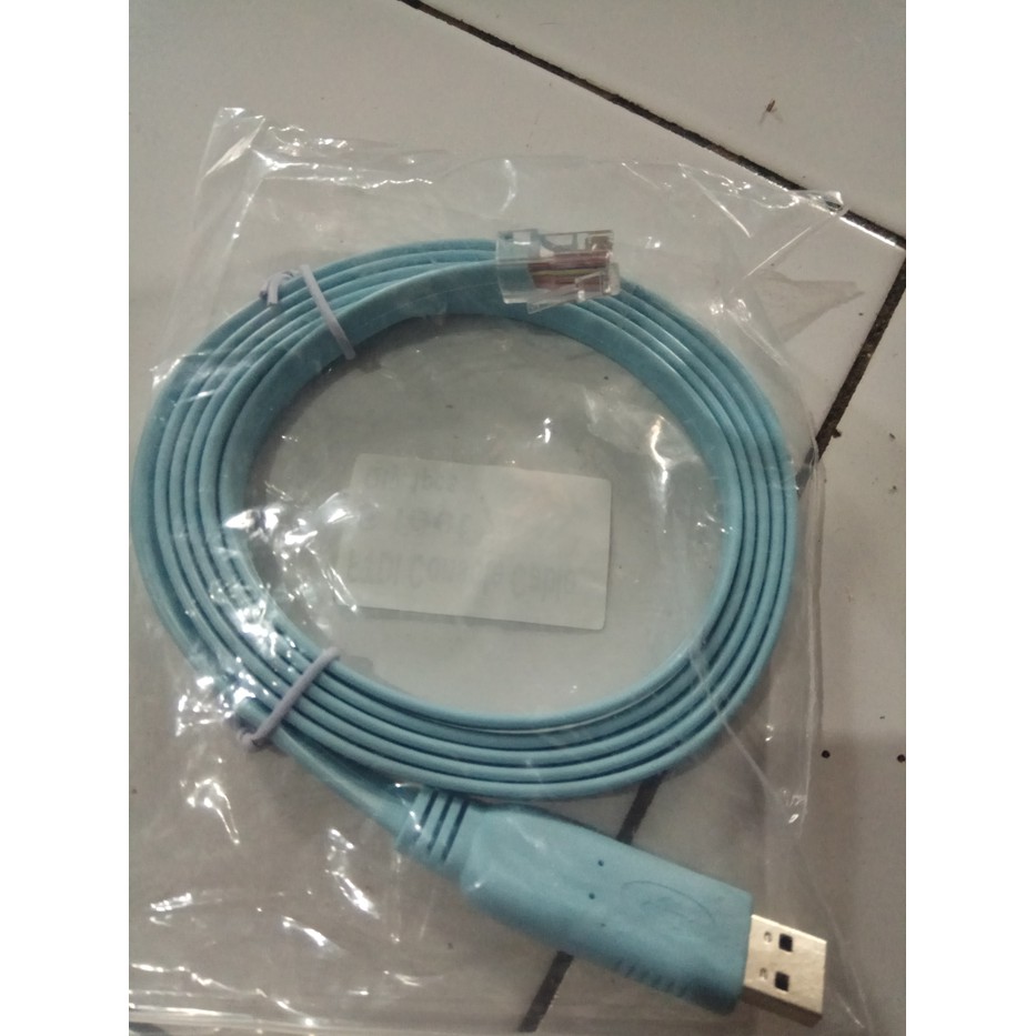Jual FTDI USB to RJ45 Cisco Juniper Console Cable Windows 10/8/7/XP/Mac ...