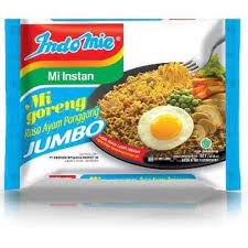 Jual NODDLES/MIE INSTANT INDOMIE GORENG JUMBO RASA AYAM PANGGANG (BIRU ...