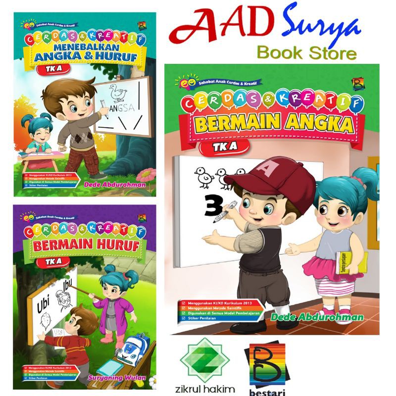 Jual buku pelajaran paud k13 : Sentra persiapan TK A dan TK B | Shopee ...