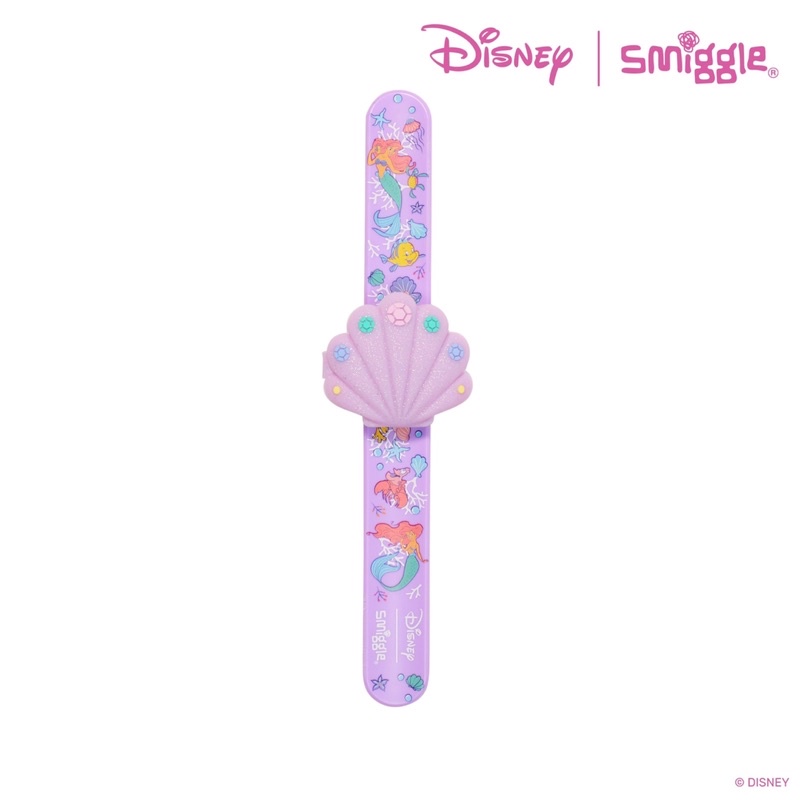 Jual Smiggle Disney Princess Ariel Mermaid Slapband Watch | Shopee ...
