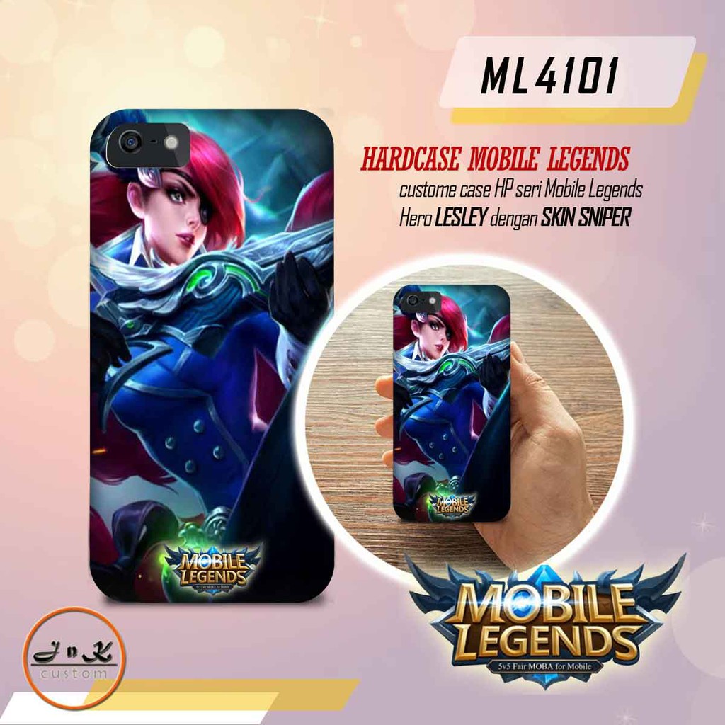 Jual CUSTOM CASE MOBILE LEGENDS - HERO LESLEY. SKIN SNIPER | Shopee ...