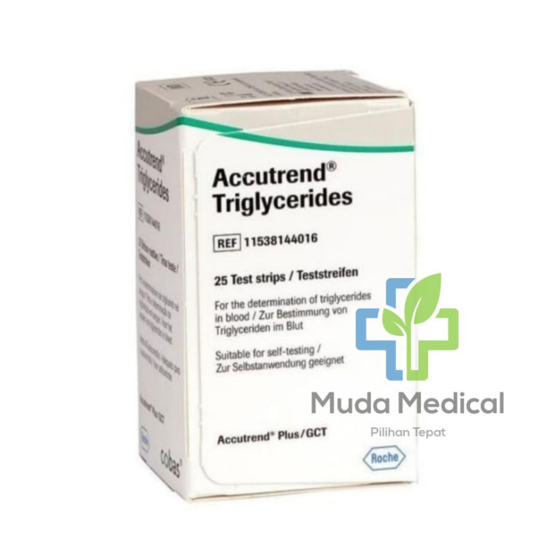 Jual Strip Accutrend Triglyceride / Accutrend Trigliserida 25 Tes ...