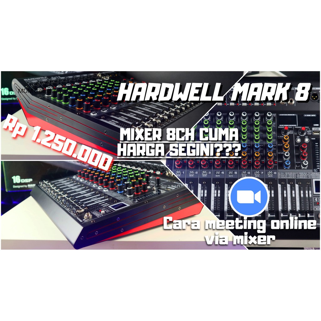 Jual Hardwell Mixer Audio Mark 8 | Shopee Indonesia