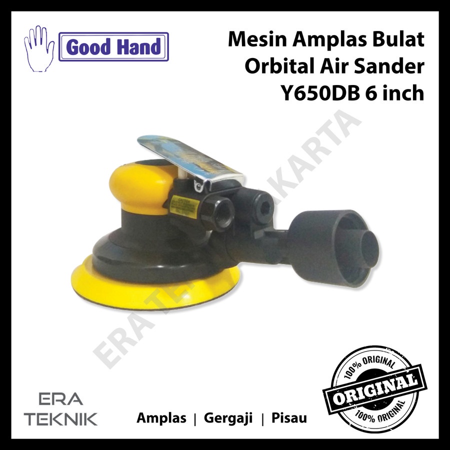 Jual Mesin Amplas Bulat Good Hand Y650DB 6" Inch Angin Orbital Air ...