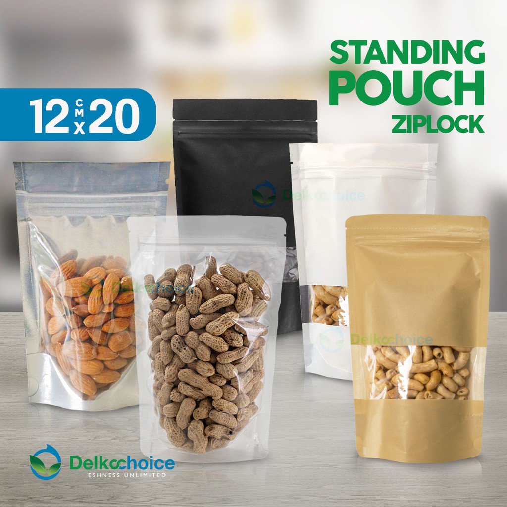 Jual Standing Pouch Kemasan Makanan / Plastik Kemasan Varian Snack ...
