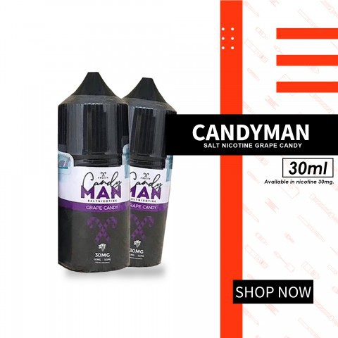 Jual CANDYMAN SALT NIC 30ML 30MG BY FVS X TNT BREW PREMIUM E-LIQUID ...