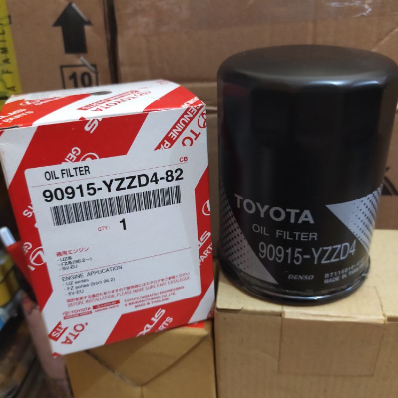 Jual Filter oli Fortuner Hilux Vigo Inova diesel original 90915-yzzD4 ...