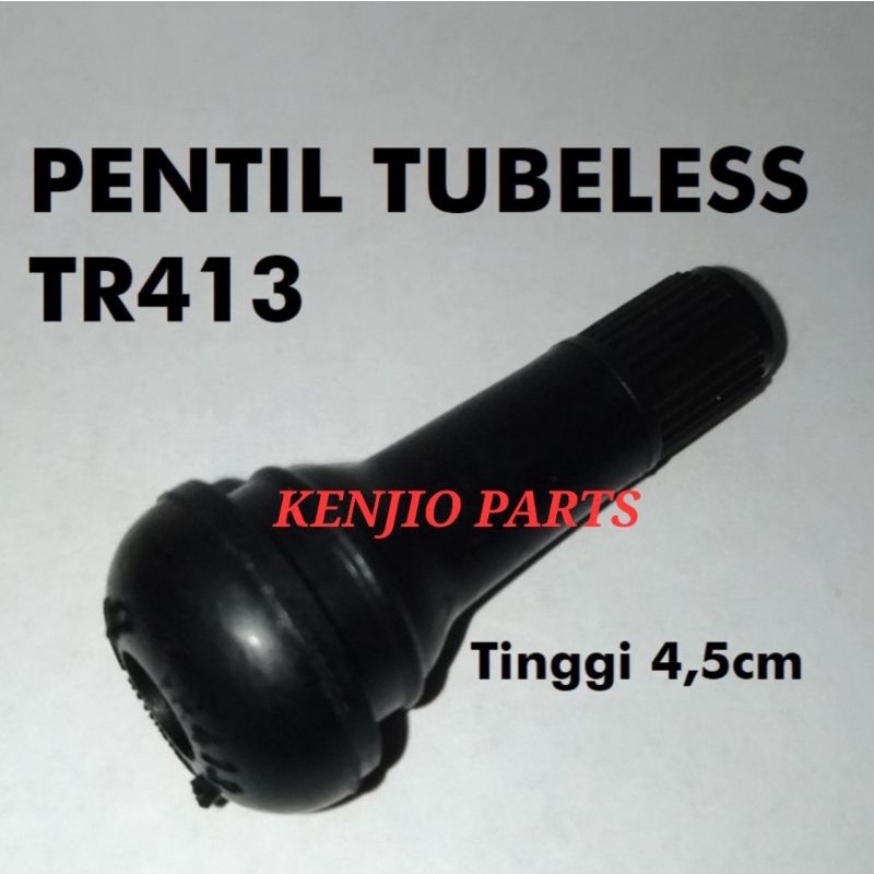 Jual PENTIL TUBELESS KARET PANJANG TR413 | Shopee Indonesia