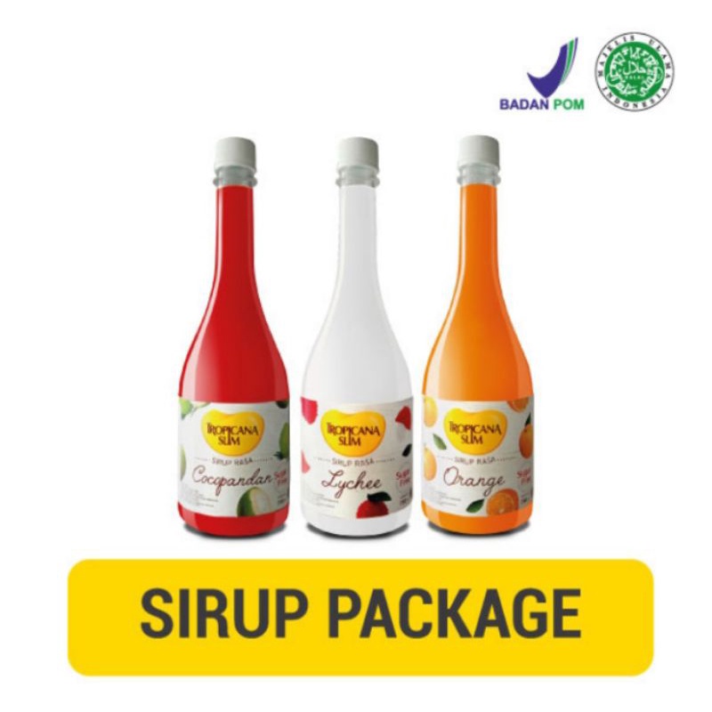 Jual Tropicana Slim Sirup All Variant 750ml Tropicana Slim Syrup Orange ...