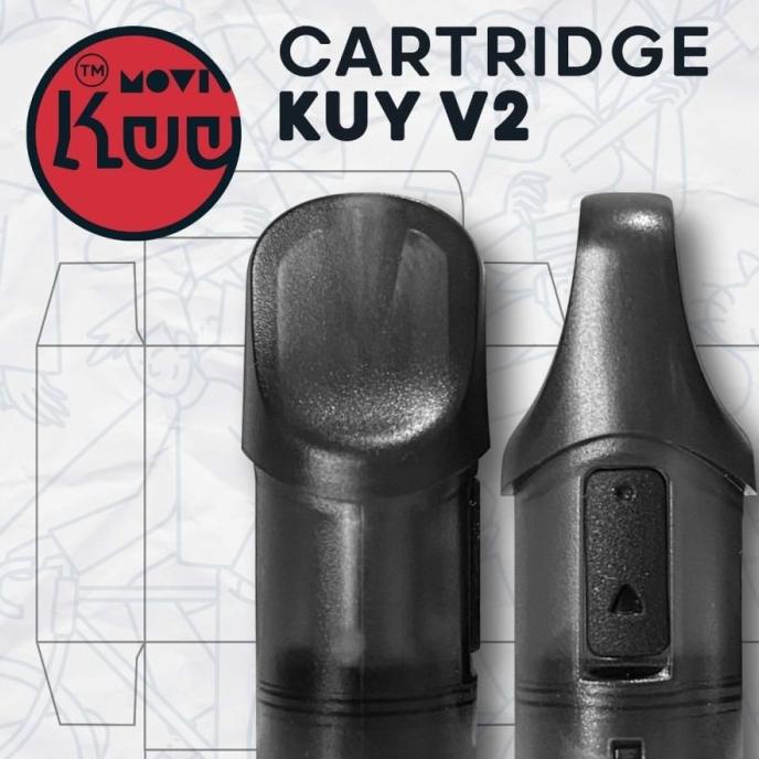 Jual Authentic 100% Cartridge Kuy V2 By Movi Pod Vape Vapor Per 1Pcs ...