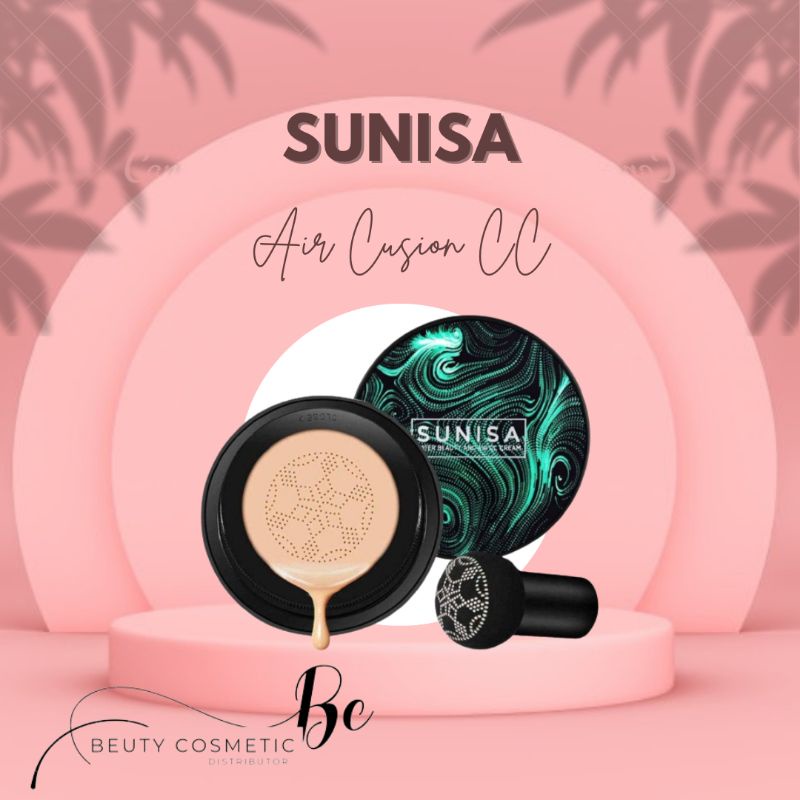 Jual BB CREAM BEDAK KOREA SUNISA - air cushion cc cream foundation - BB cushion original 100% ...