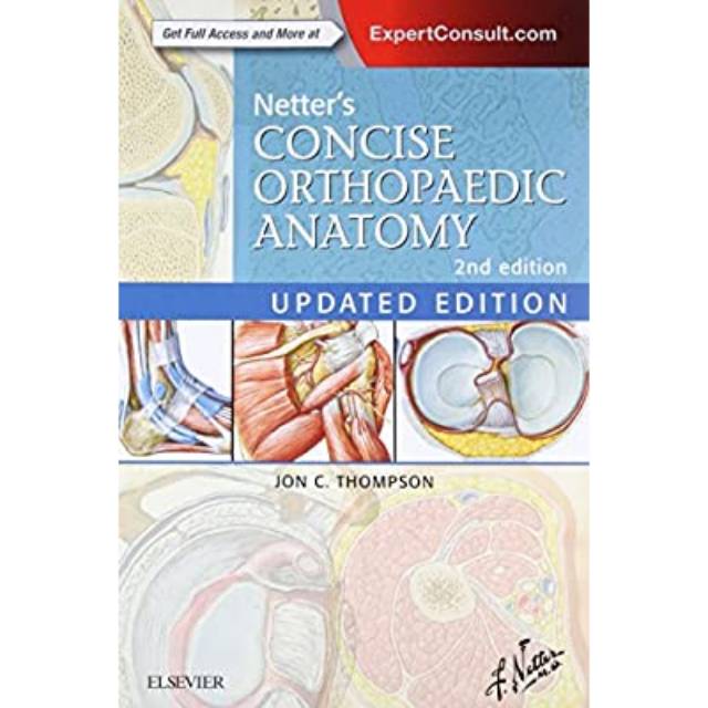 Jual (ORIGINAL BOOK) Netter's Concise Orthopaedic Anatomy 2nd Edition ...