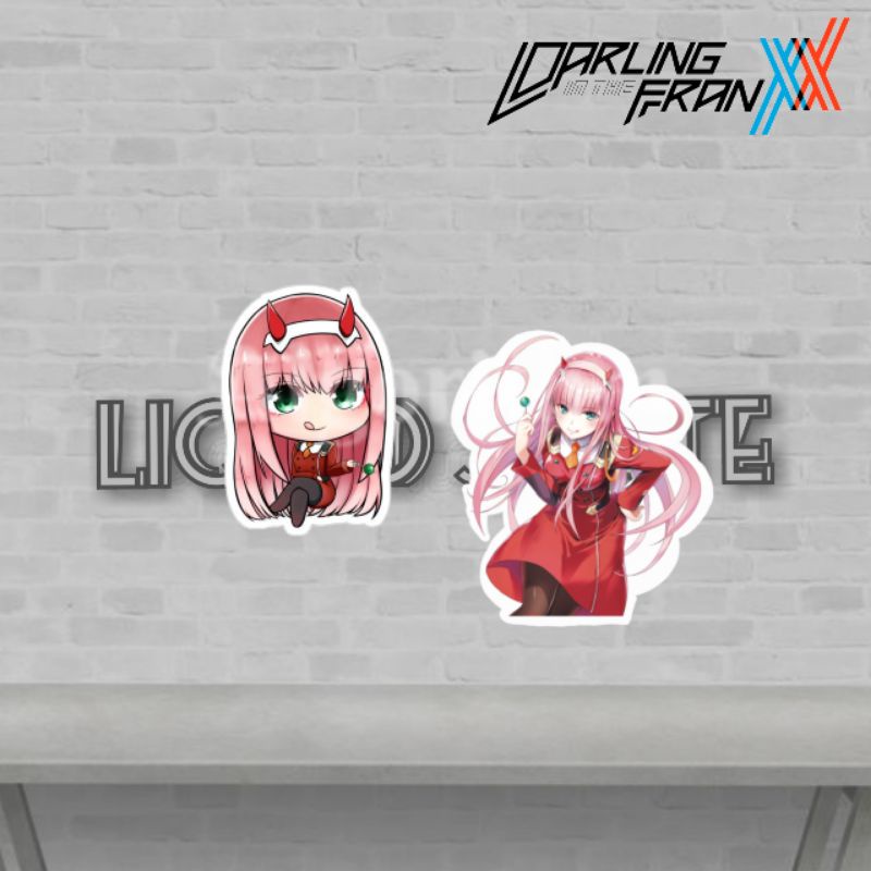Jual Stiker Custom Anime zero two Darling In The Fanxx - Stiker Custom ...
