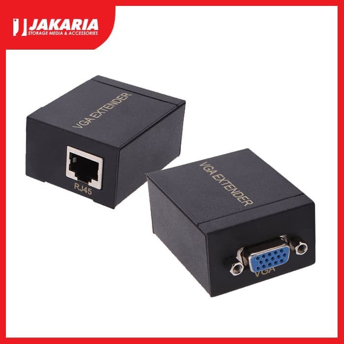 Jual VGA Extender via RJ45 - Perpanjangan Kabel VGA menggunakan Kabel ...