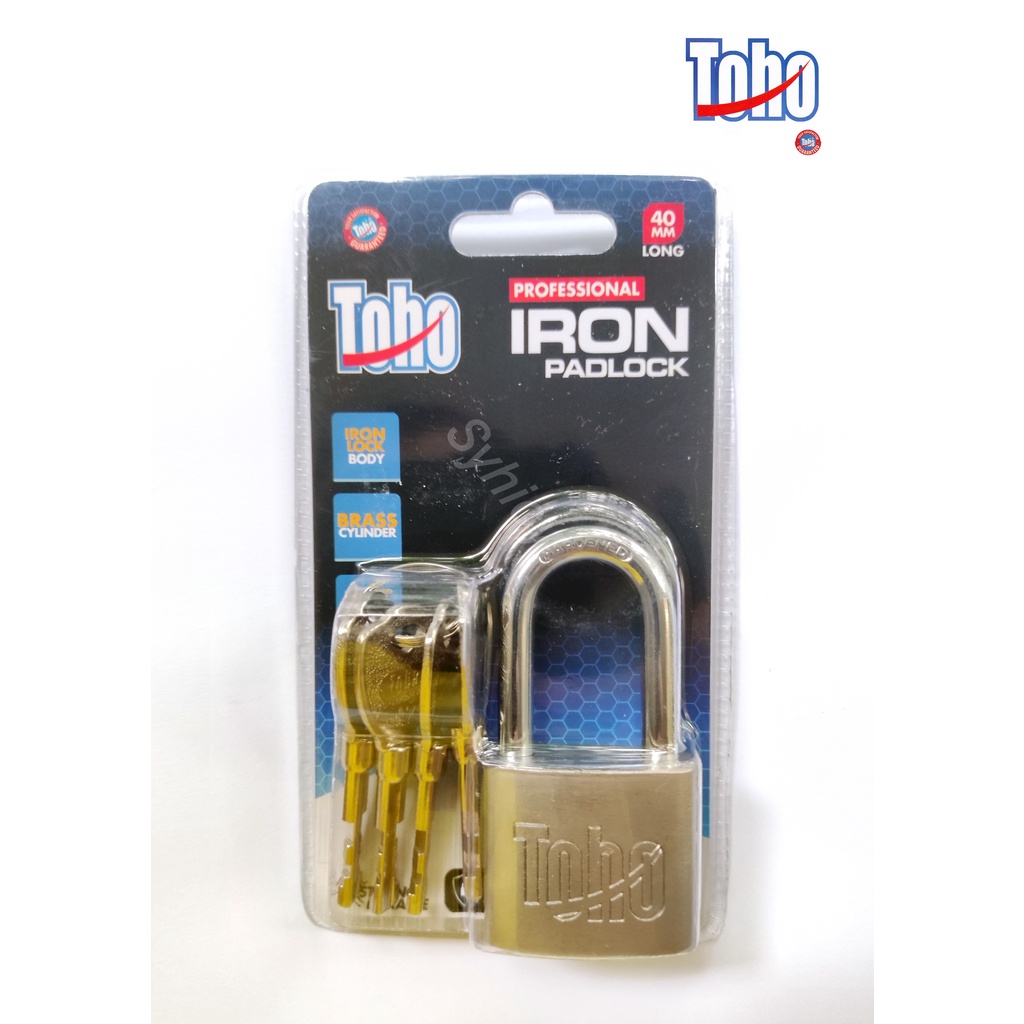 Jual Gembok Toho Leher Panjang / Iron Padlock Long Neck Toho 40 mm ... Jual Gembok Toho Leher Panjang / Iron Padlock Long Neck Toho 40 mm ...