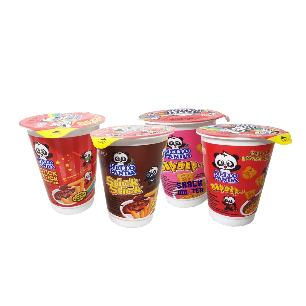 Jual Hello Panda Cup Stick, Dip Dip - Netto 20 gr | Shopee Indonesia