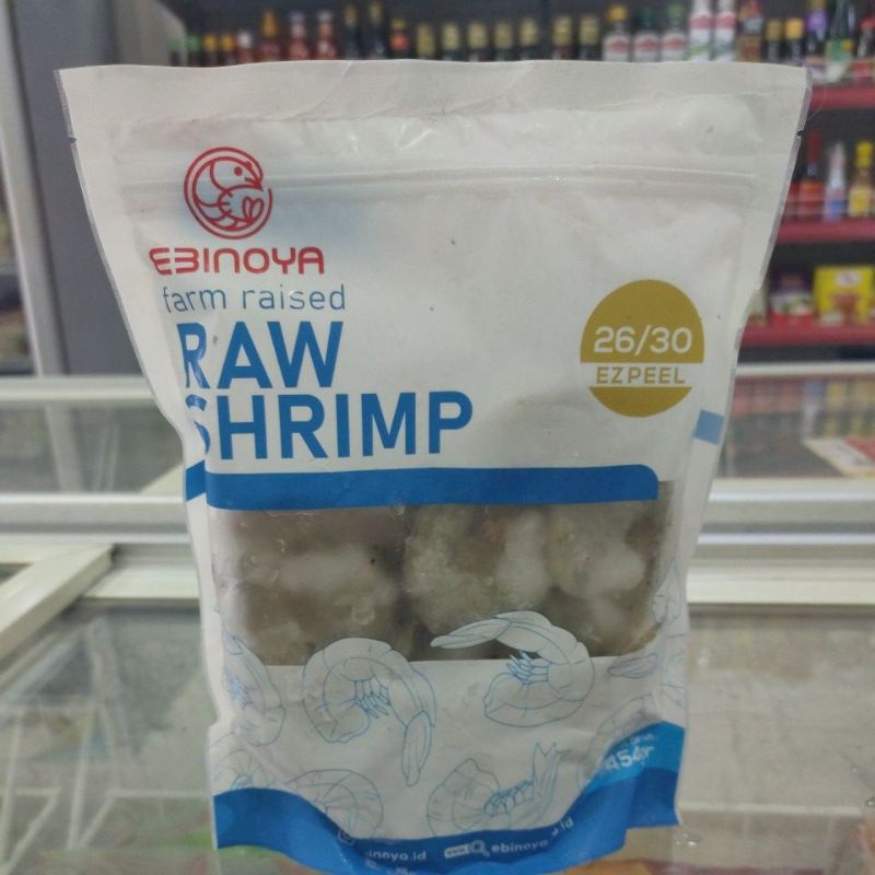 Jual Ebinoya Raw Shrimp Udang Segar Beku Tanpa kepala easy to peel ...