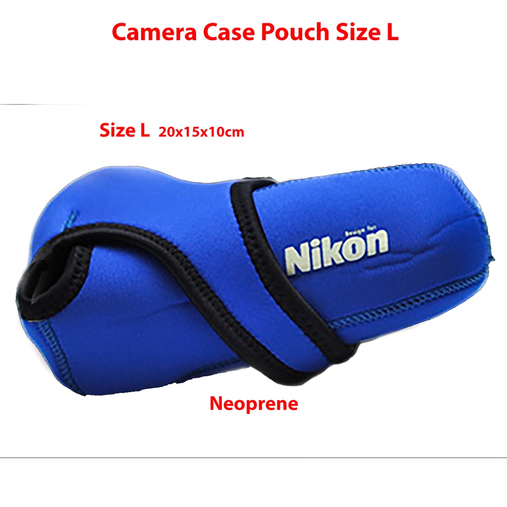 Jual Neoprene Camera Case Pouch Size L | Shopee Indonesia