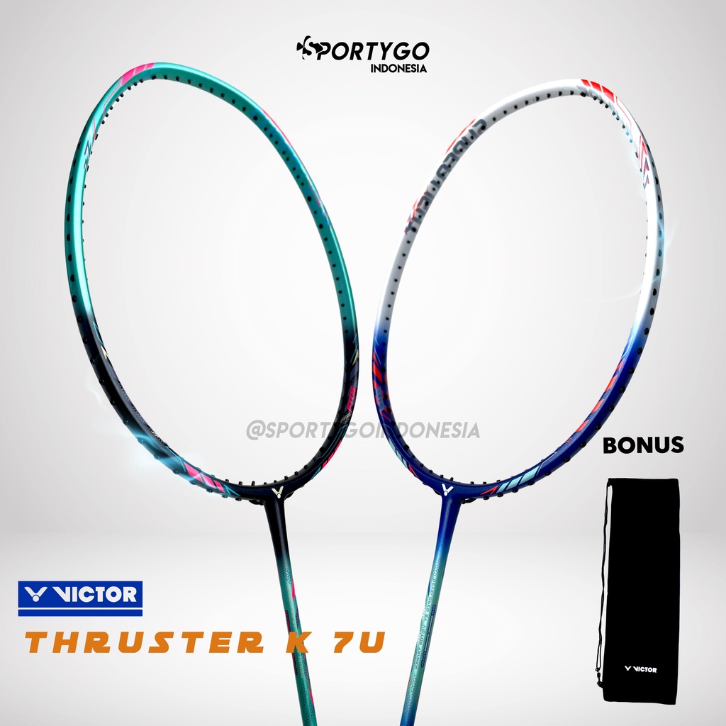 Jual Raket Badminton Victor Thruster K 7U Original | Shopee Indonesia