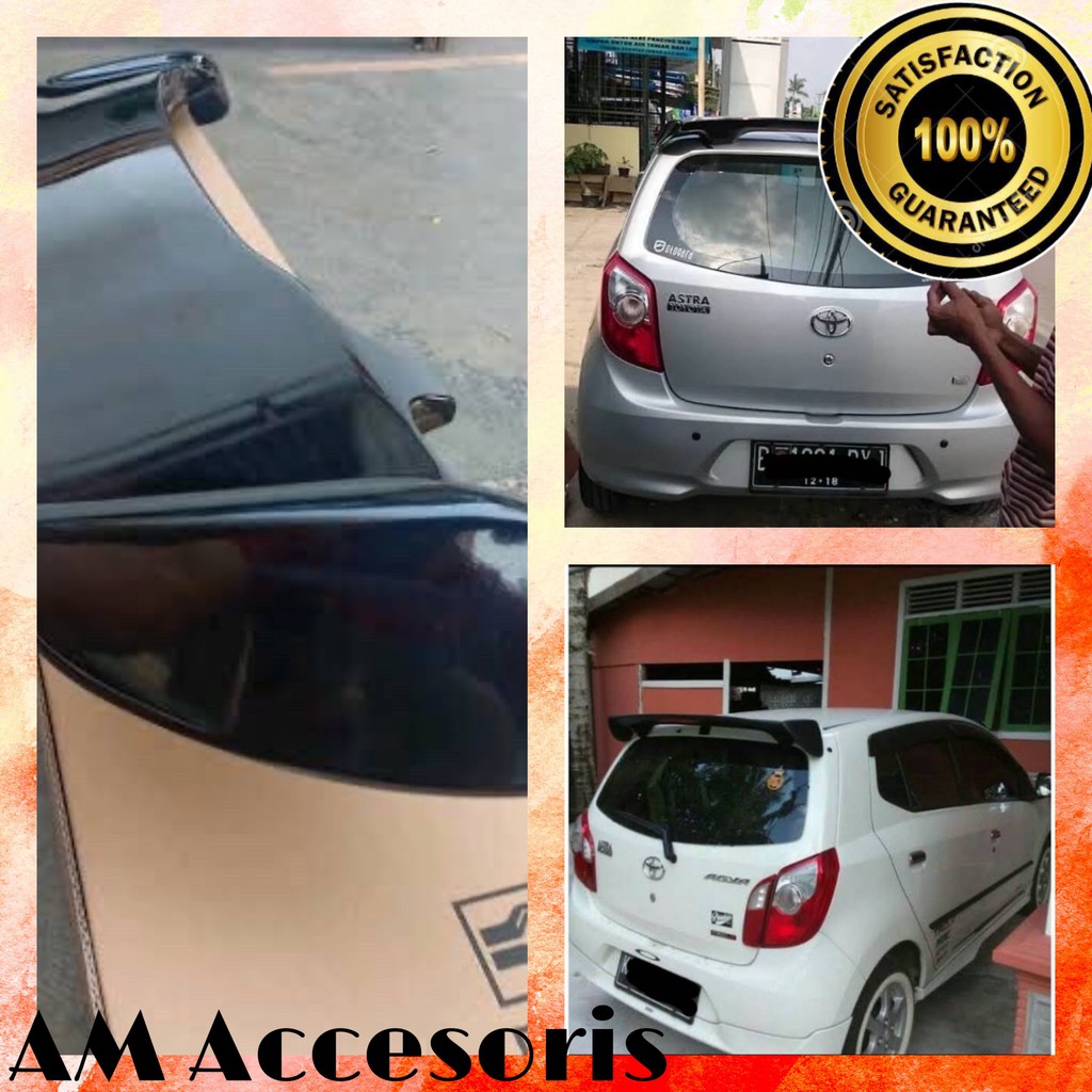 Jual Spoiler Racing Custom Model Mugen Untuk Agya dan Ayla Murah dan ...