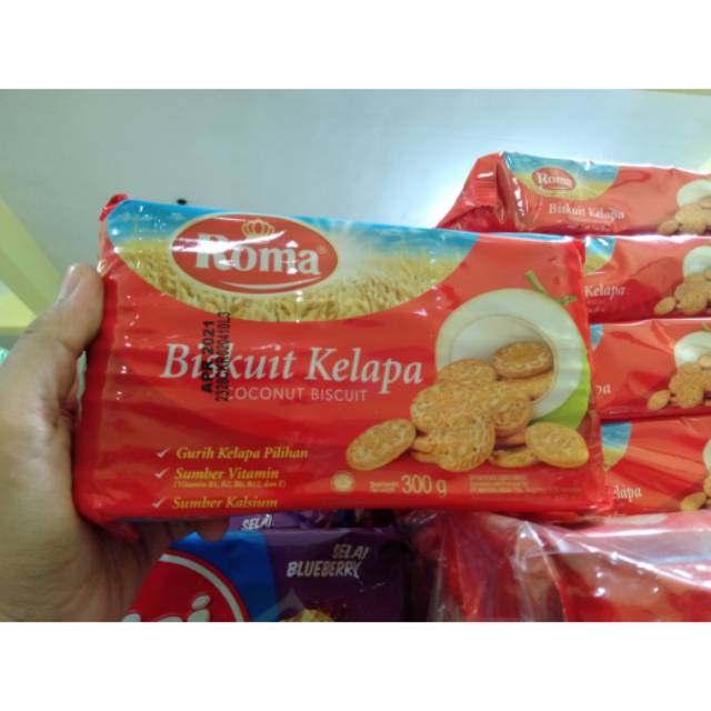 Jual Roma Kelapa Biskuit Kelapa 300Gr | Shopee Indonesia
